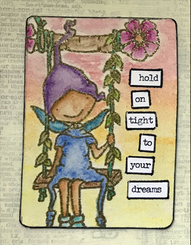 CraftyHope: Fairy Altered Playing Cards (ATCs)