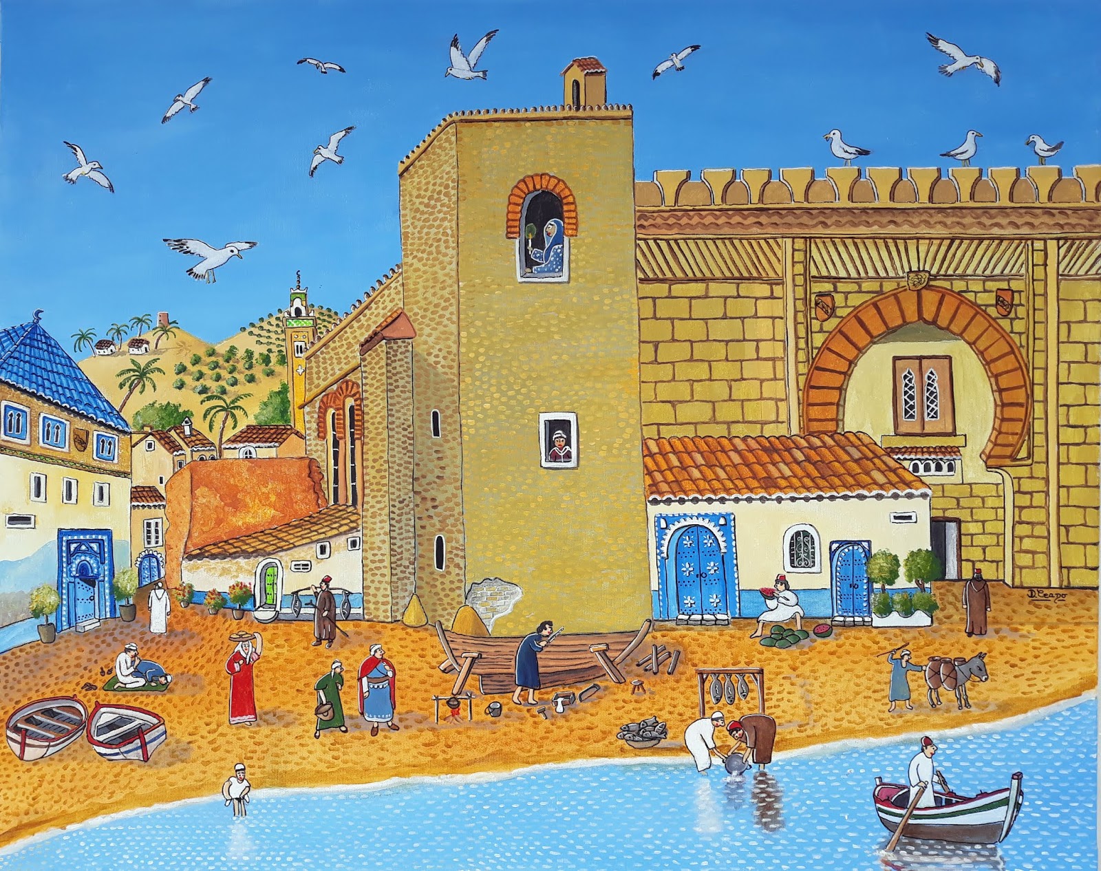 Ceano Arte Naif: Diego Ceano Naif -Colección cuadros de la exposición ...