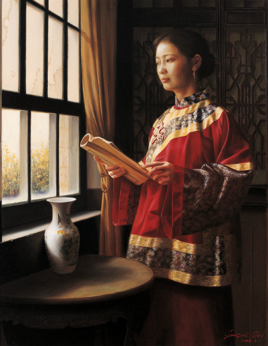 LOVE ART: Chinese Painter-chen shou gang oil painting artworks(Part2)