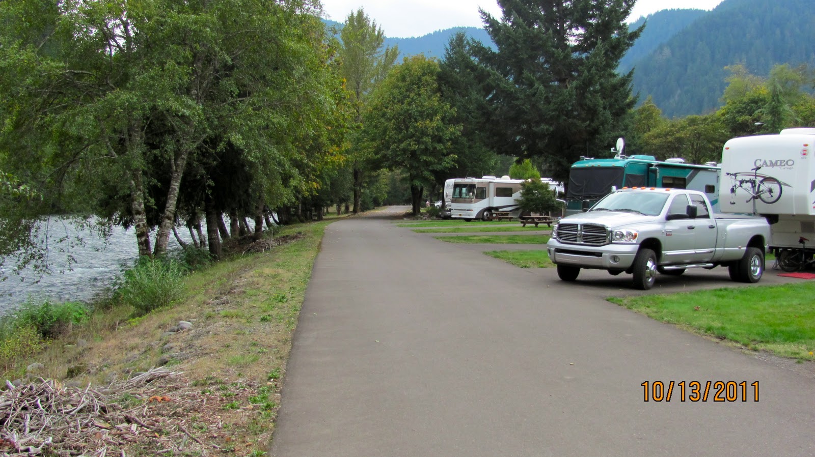 America by RV: Westfir, Oregon and Casey's Riverside RV Park