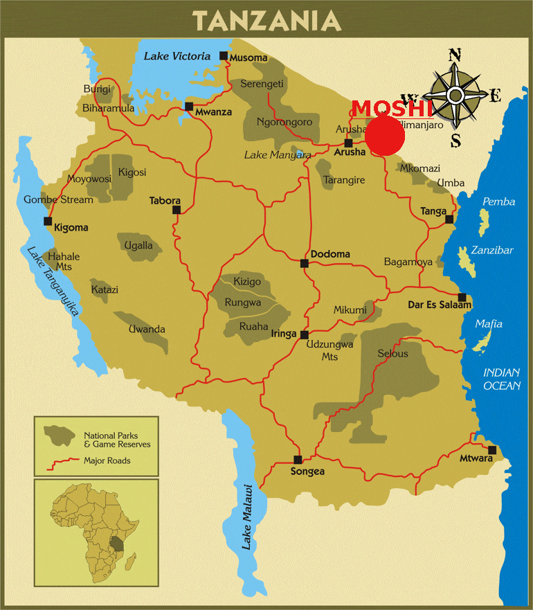 Times in Tanzania: Welcome to Moshi – First Impressions