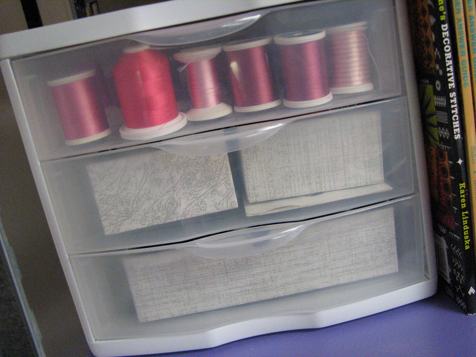 Ms. Elaineous Teaches Sewing: Thread Storage