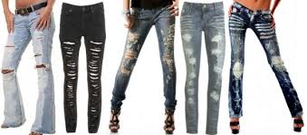 DIY: Tattered Jeans - Chix & Tell