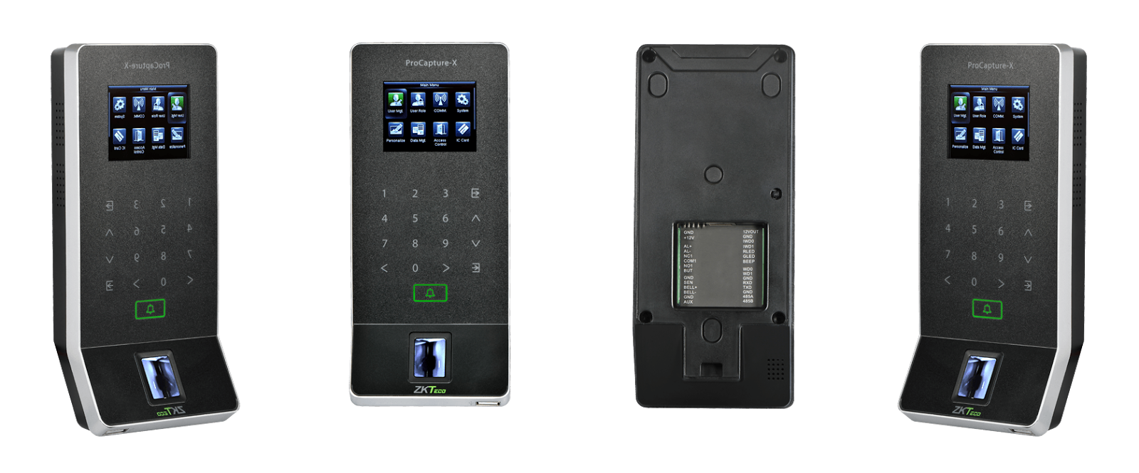 Pro Capture-X POE Fingerprint Access Control Terminal - Biometric Time ...