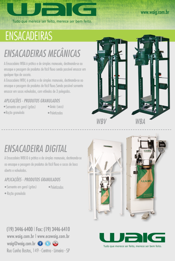 Waig: Ensacadeiras WAIG!