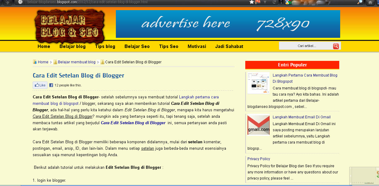 Apa Itu Template ? Pengertian Dan Pengenalan Template - Michael Handy Blog