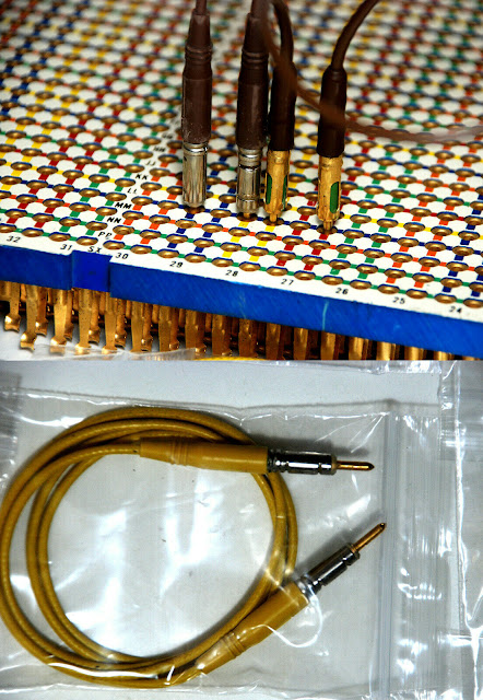 MATRIXSYNTH: Pin Matrix Patch Bay Panel & Cables For DIY Modular Synth ...