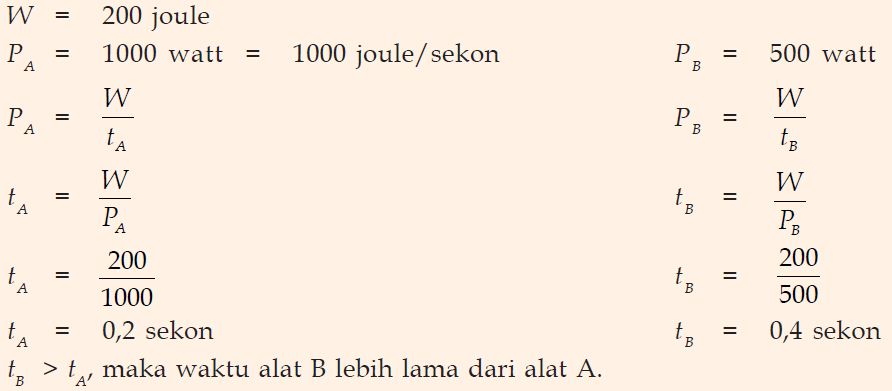 Pengertian, Satuan dan Rumus Daya serta Contoh Soal Daya - INFO PELAJARAN