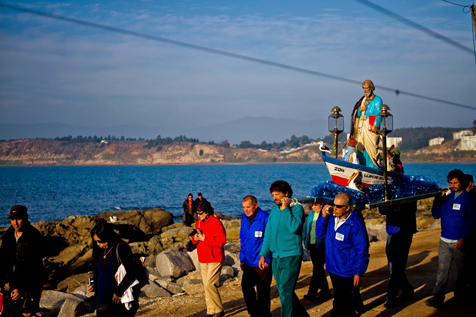 Hans Scott : Fiesta de San Pedro en caleta Horcón