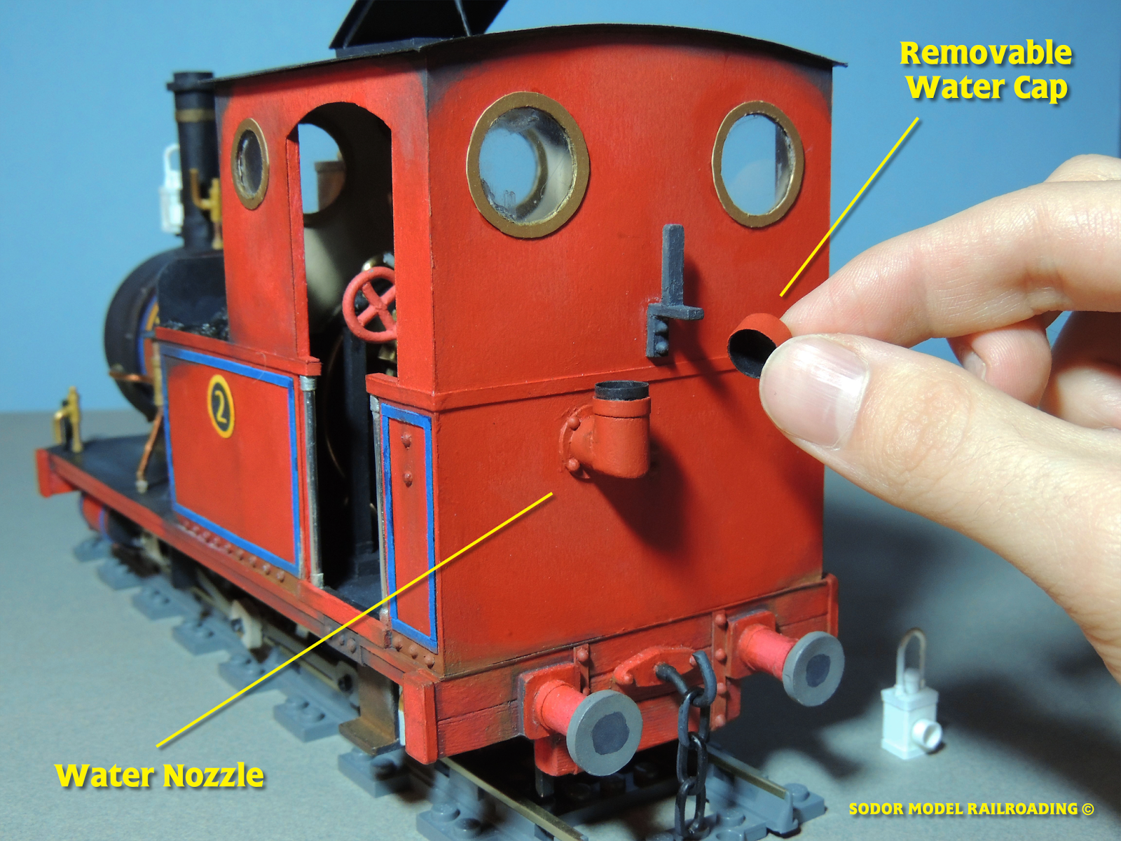 SodorModelRailroading: Scratch-Building Rheneas | 16mm Scale