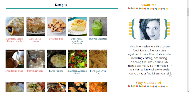 The Easy Way to Make a Recipe Page for Your Blog | Miss Information