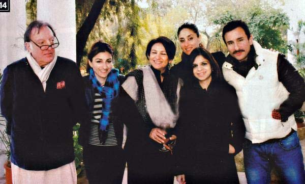 Nawab Mansoor Ali Pataudi Family Pics | Bollywood Trendz