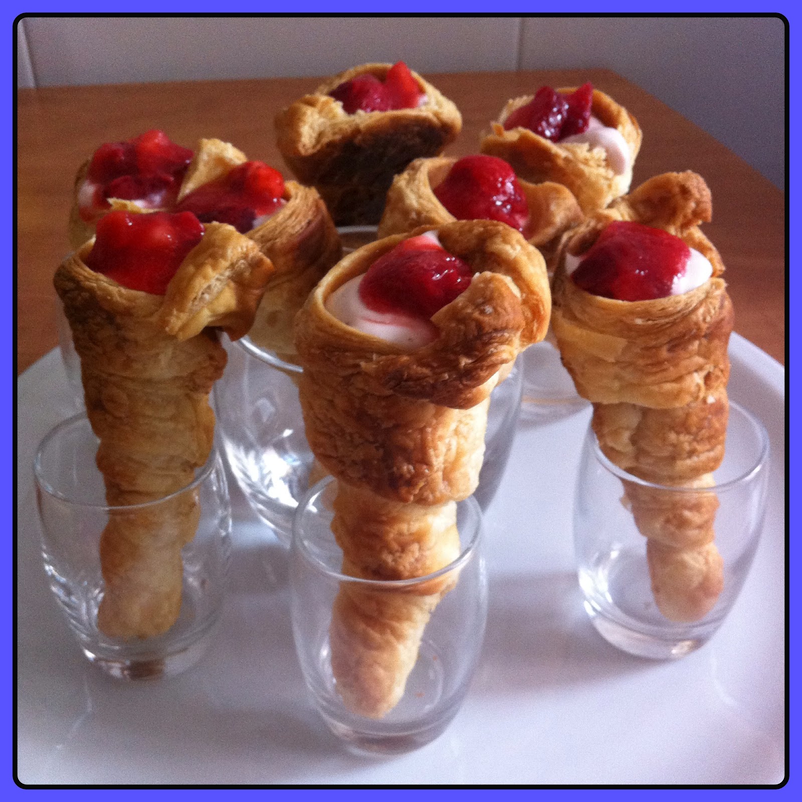 LAS COCINITAS DE ROCÍO: Cornetos de mascarpone y fresas