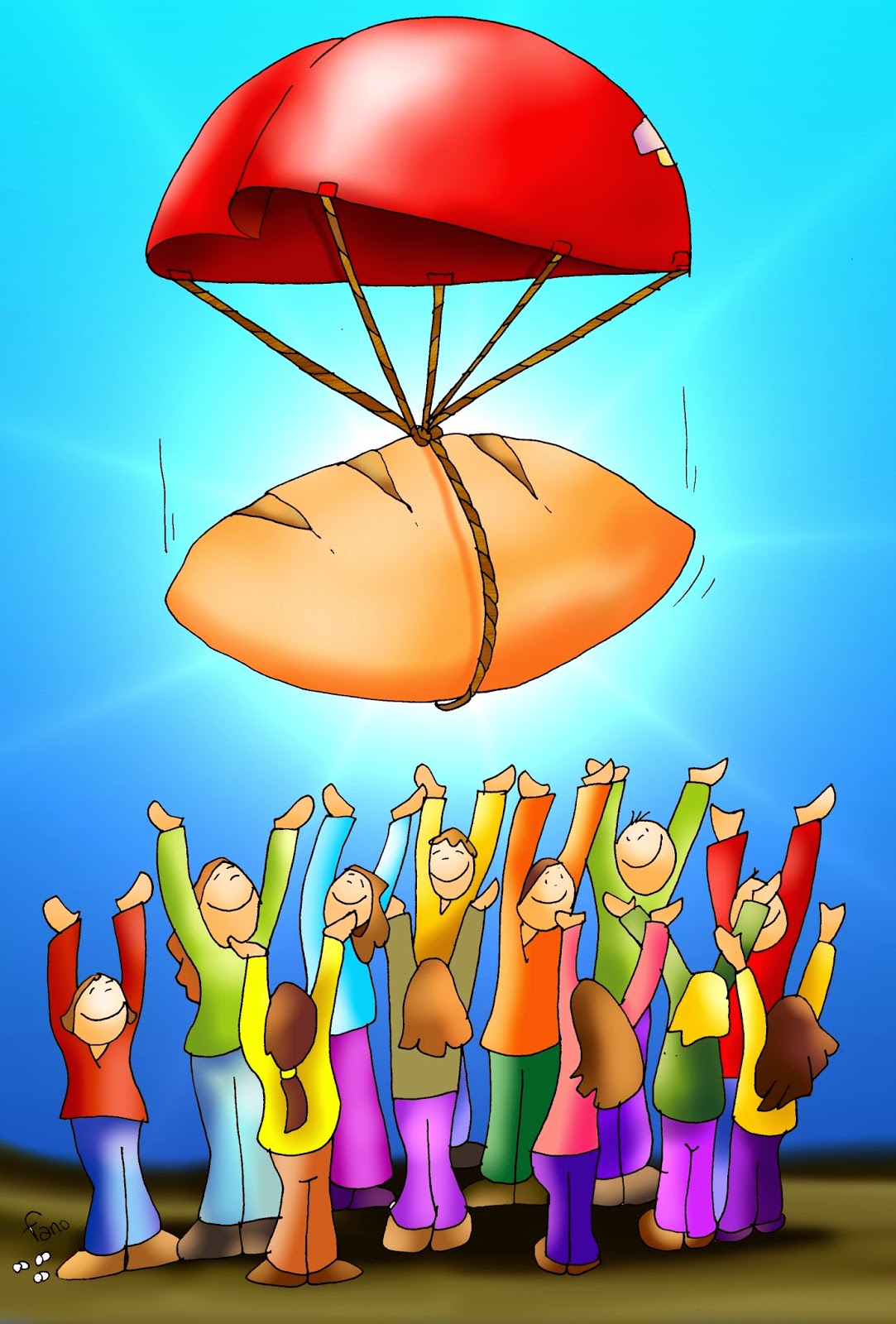 José Nicolás Madrid: Evangelio del Día: "Soy el pan bajado del Cielo ...