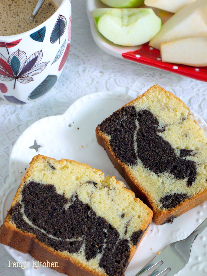 Peng's Kitchen: Oreo Marble Butter Cake