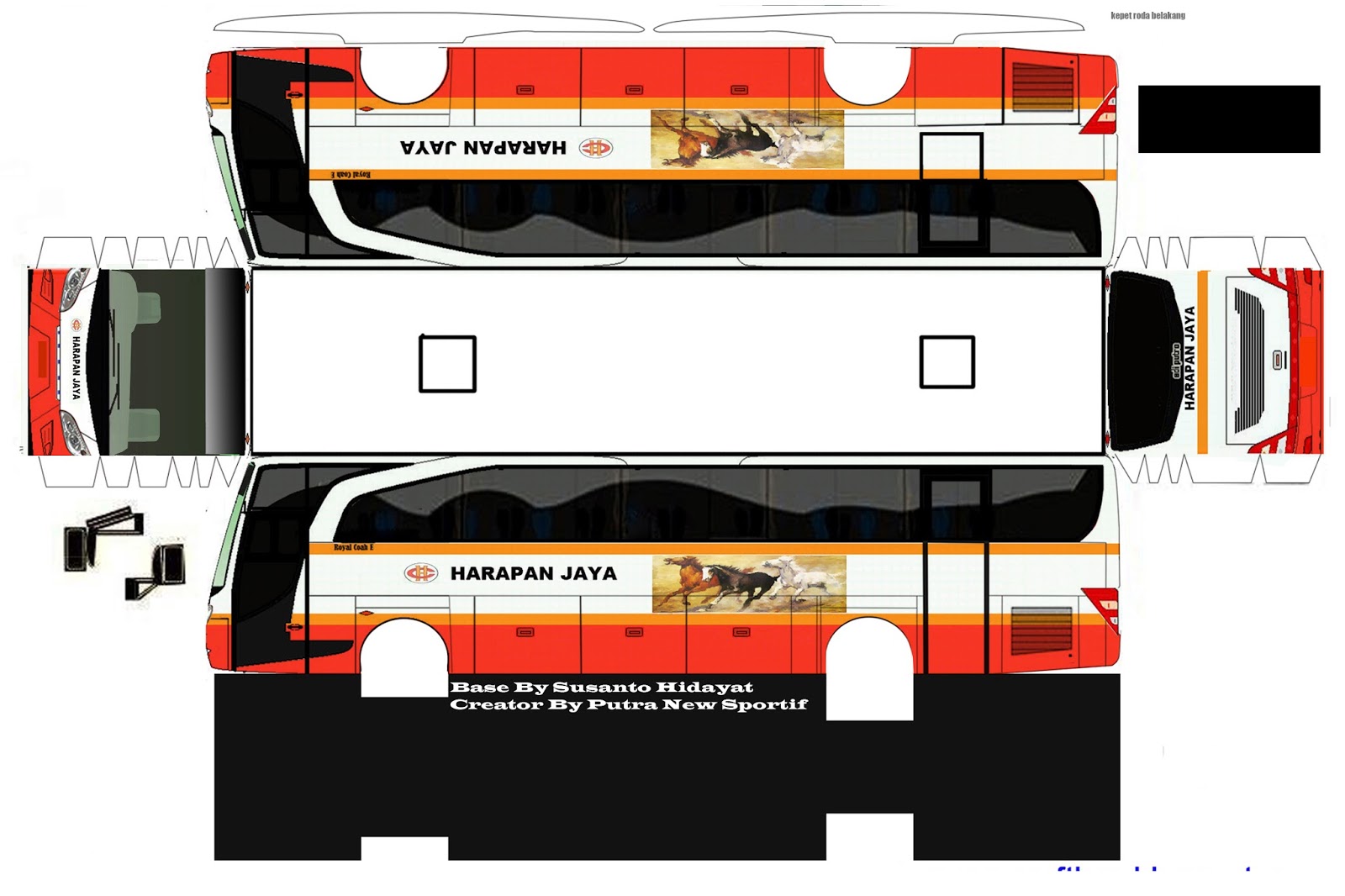 Printable 3d Paper Bus Template - prntbl.concejomunicipaldechinu.gov.co
