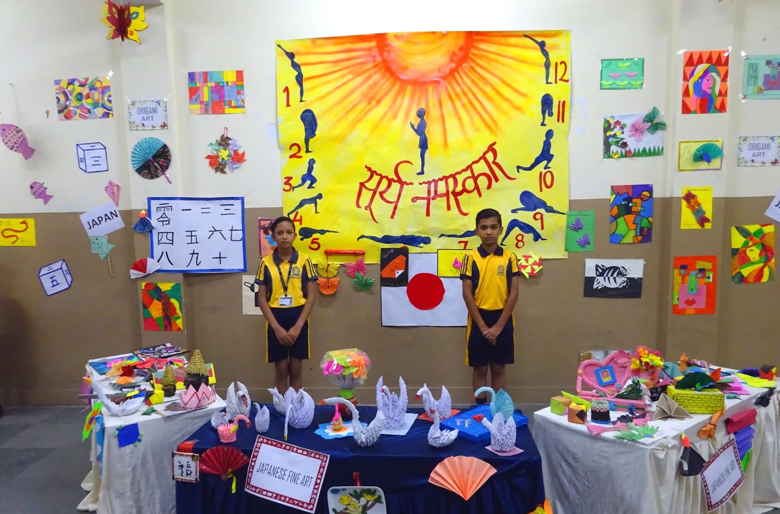 Subodh Public School, Airport: Maths-Crafts Exhibition - ISA activity ...