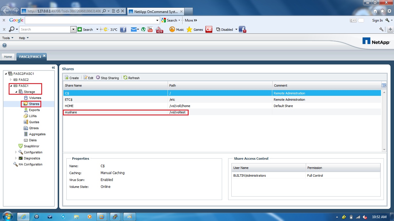Remote Infrastructure Management: Managing NetApp Cluster with NetApp OnCommand System Manager