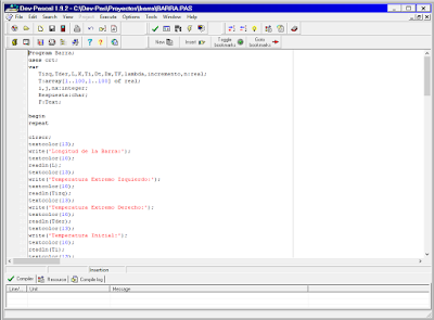 Ingeniería Electromecánica: Dev-Pascal