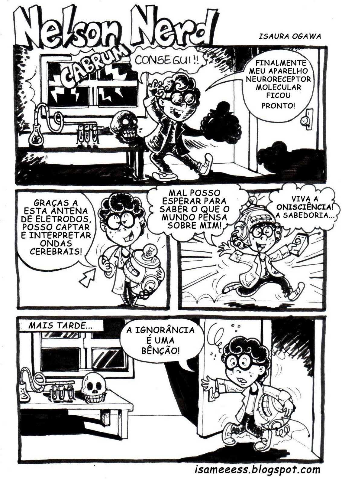 IS A MESS ! ! !: Quadrinhos Nelson Nerd.