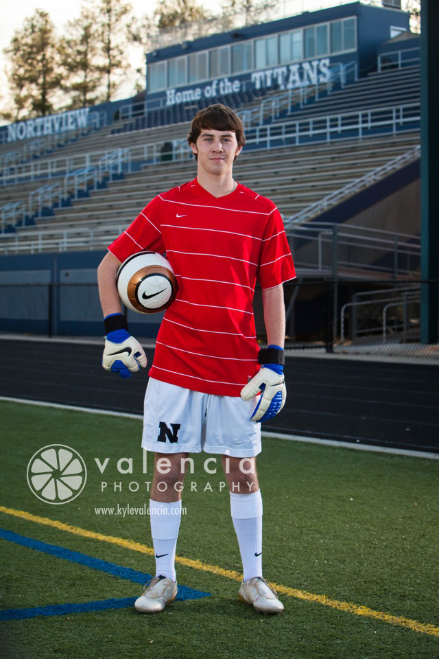 Valencia Photography: Soccer Individual Pictures