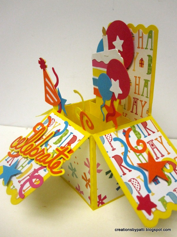 Creations by Patti: Birthday Celebration Box Card