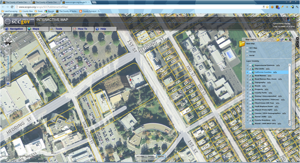 Gwen Gee, PLS, CFedS - Retired Santa Clara County Surveyor: GIS Quick ...