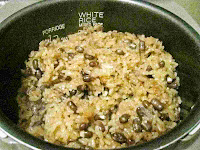 Recipes for Tom: Sekihan / steamed sweet rice with azuki beans (rice ...