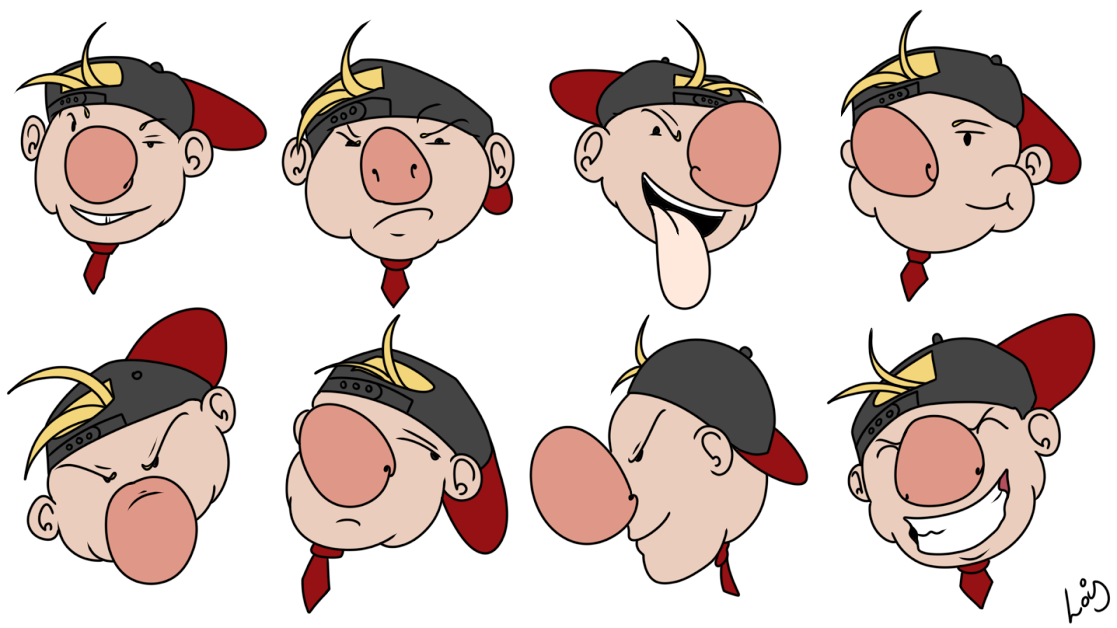 Aftermath: An Anti-Bullying Animation: Character Design