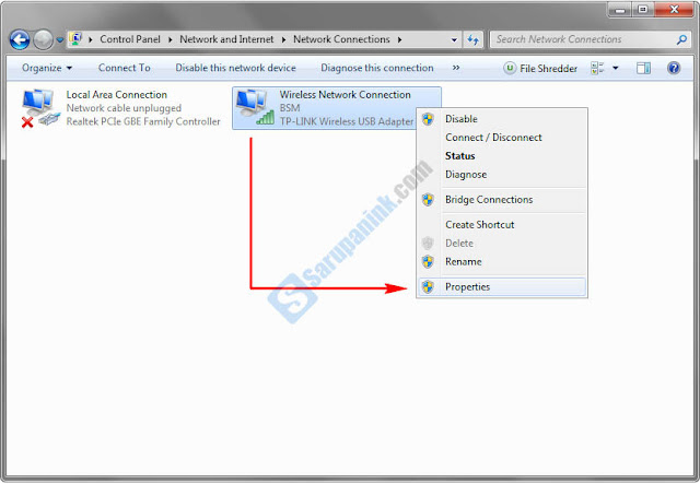 Cara Setting DNS di Windows 7 Lengkap Dengan Gambar