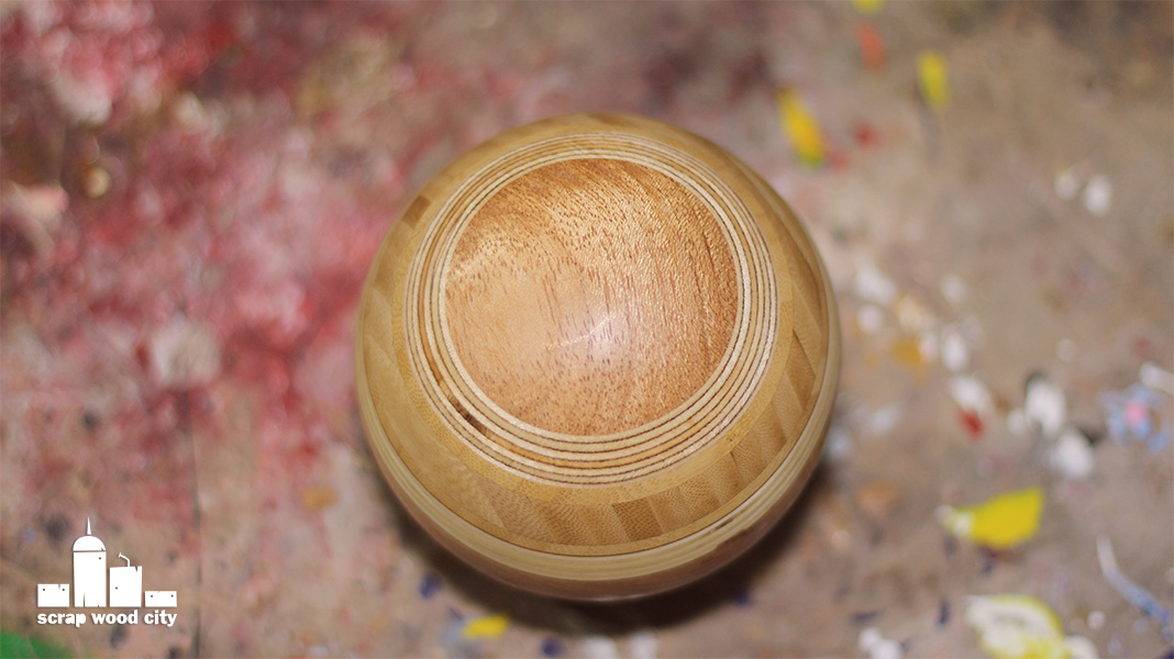 scrap wood city: How to make a wooden sphere with random pattern on the ...