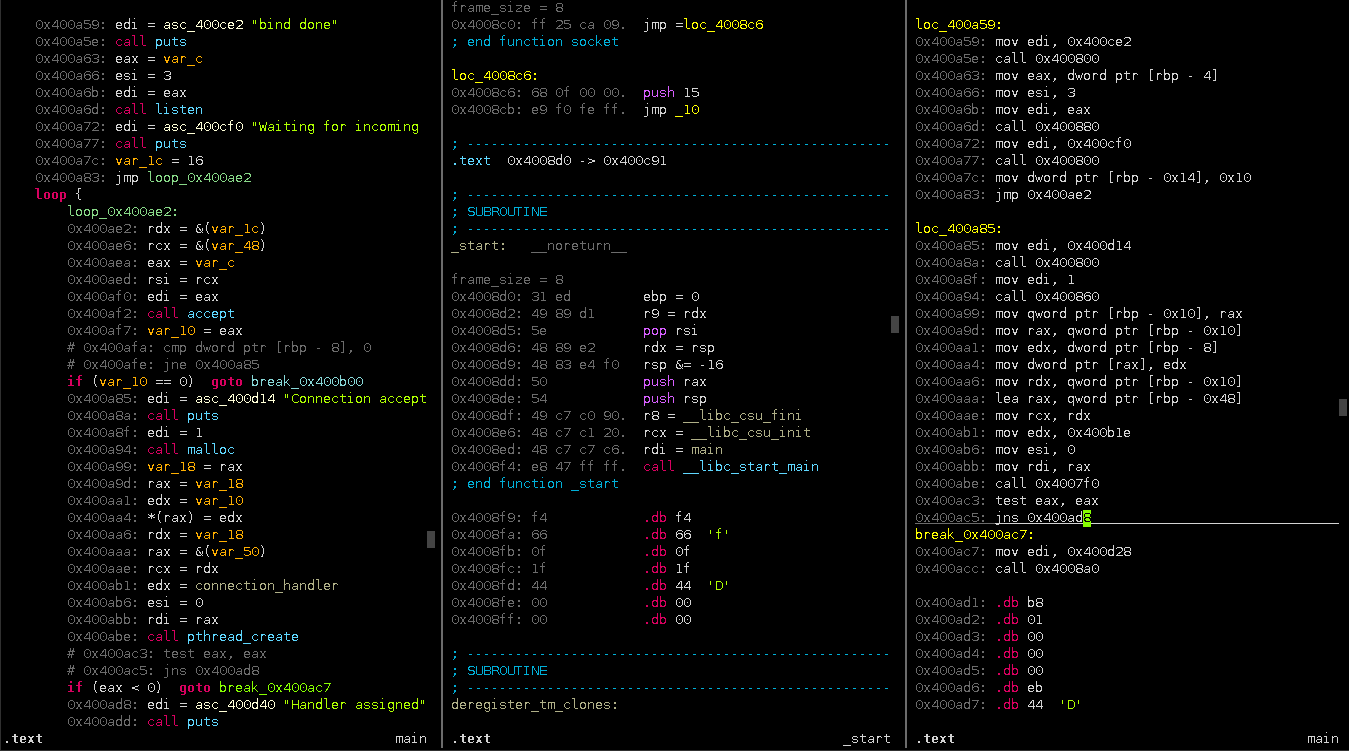 Plasma An Interactive Disassembler For X86 Arm Mips