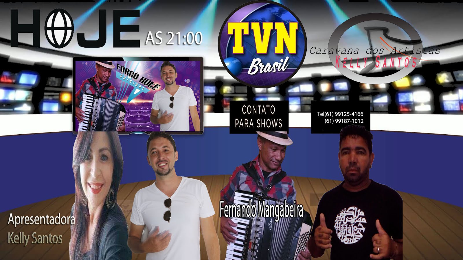 Caravana dos Artistas : Forró Xote cenário de amor com Fernandinho ...