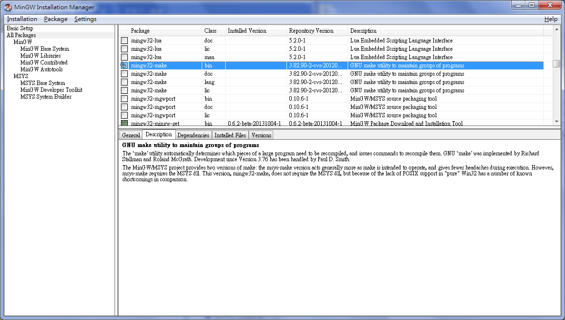 在Windows下用MinGW編譯miniupnp client_upnpc-static-CSDN博客