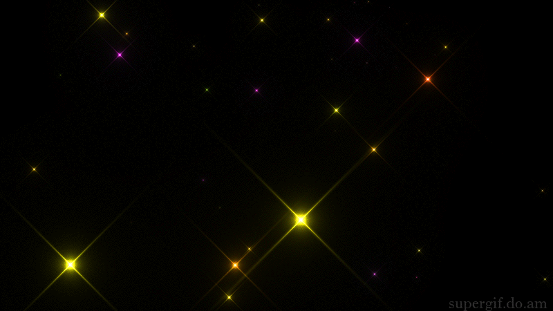 Блог Колибри: Animation Blinking and flashes of stars background gif
