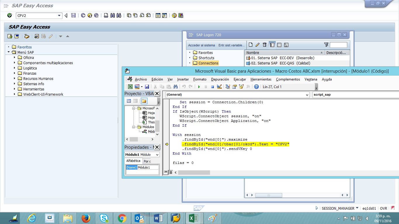 Finanzas, excel, vba, sql y algo más...: Macro para conectar Excel y ...