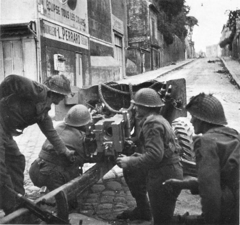 EJÉRCITO BRITÁNICO EN LA BATALLA DE CAEN, 1944 - WW2 en Imágenes - Blog ...