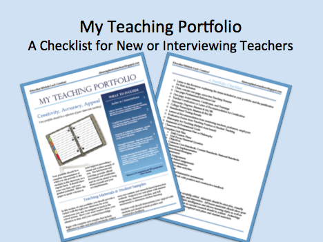 The Teaching Interview - A Lesson Plan for Teachers