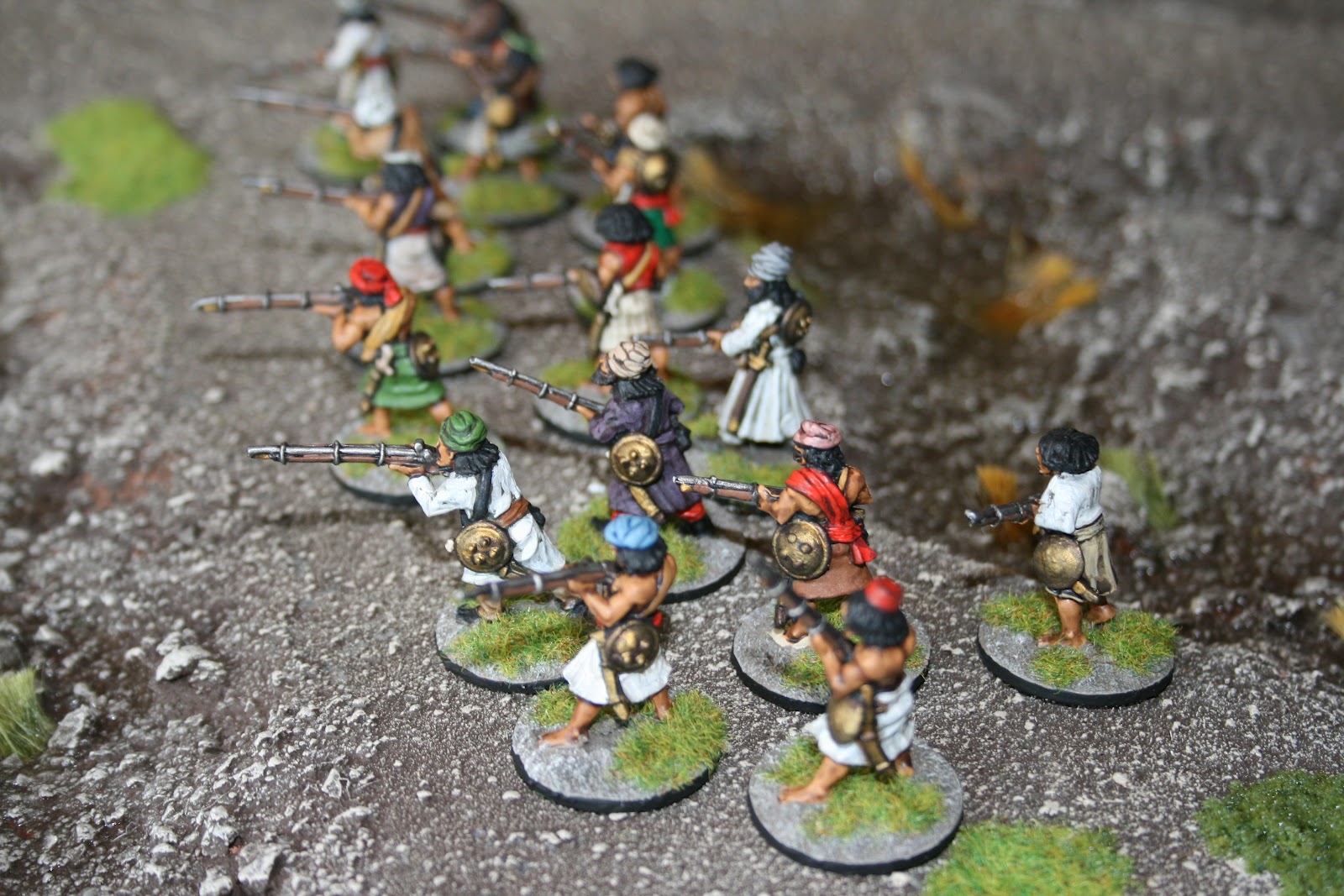 Wargame Holidays Indian Mutiny Foundry Darkest Africa Figures