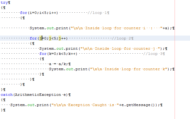 Core Java Programming Basics Using Try Catch And Finally In Java