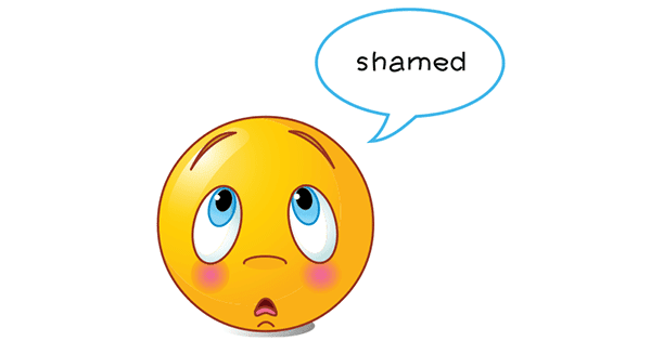 Ashamed Smiley Face