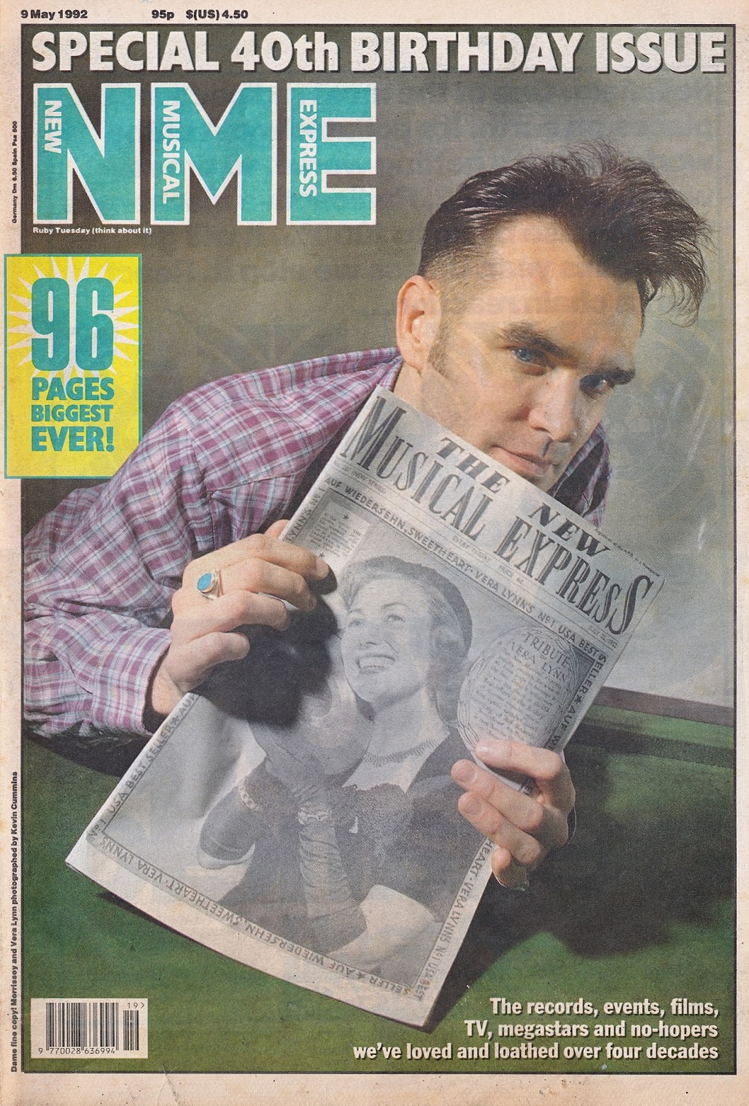 NME: revista inglesa completa 60 anos de publicação