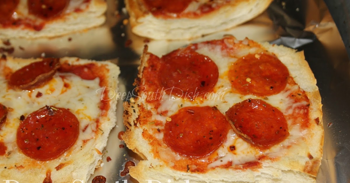 Deep South Dish: Garlic Bread Pizza
