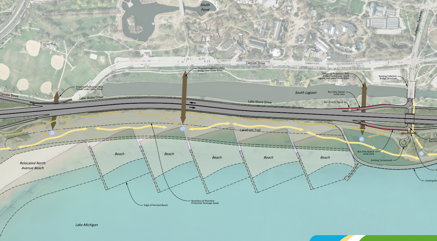 Bike Walk Lincoln Park: Update on the Redesign North Lake Shore Drive ...