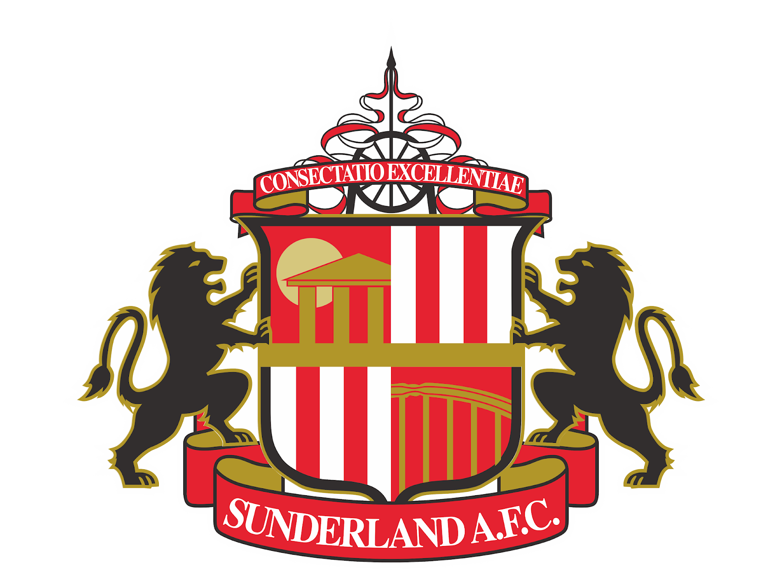 Logo Sunderland A.F.C. Vector Cdr & Png HD - Biologizone