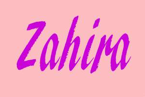 Zahira