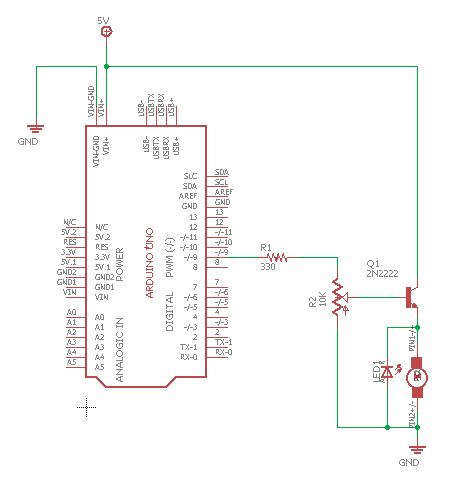Electrónica para aficionados: C008 Uso de un transistor para activar un ...