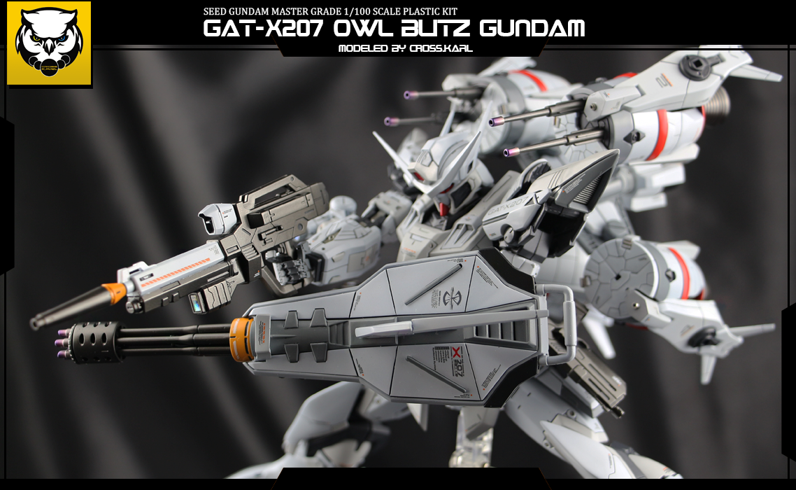 GUNDAM GUY: 1/100 Owl Blitz Gundam - Custom Build