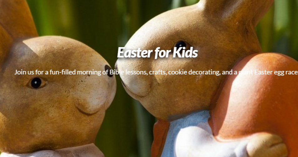 Ichabod, The Glory Has Departed: Because Easter Is All About Bunnies in ...