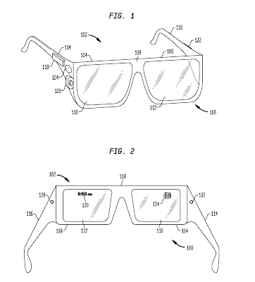THE PATENT SEARCH BLOG: The Google Glass patents
